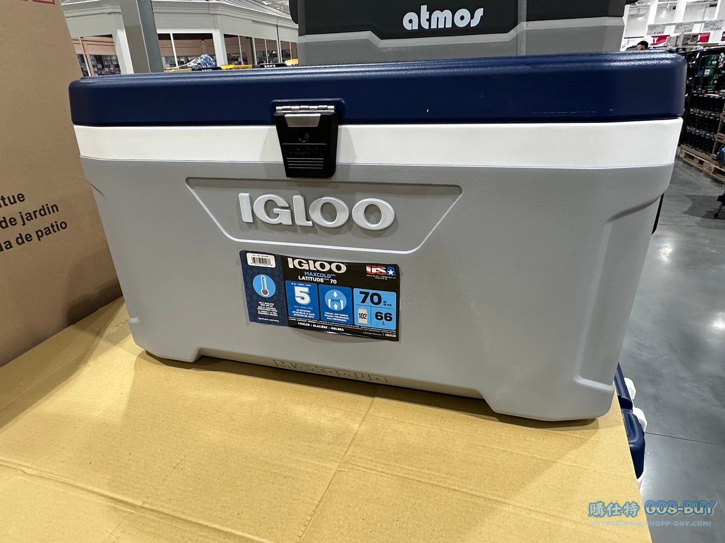 Costco好市多 IGLOO MAXCOLD 66公升冰桶#1654566