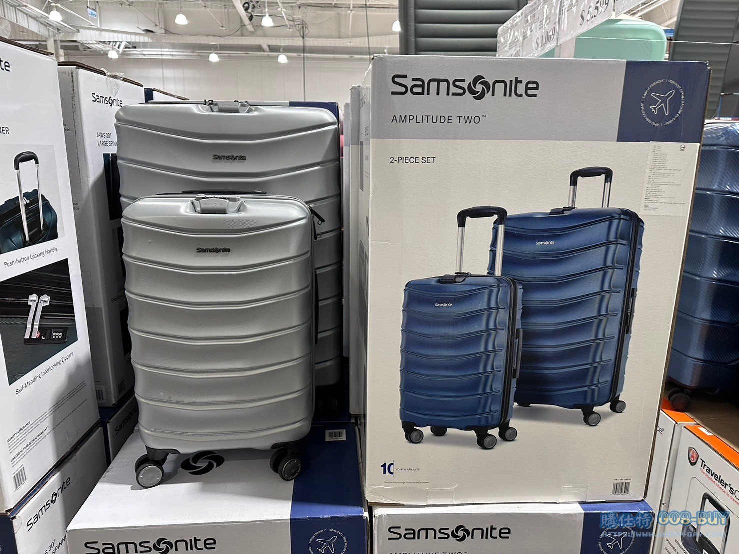 Costco好市多 SAMSONITE 22+29吋行李箱二入組#140918