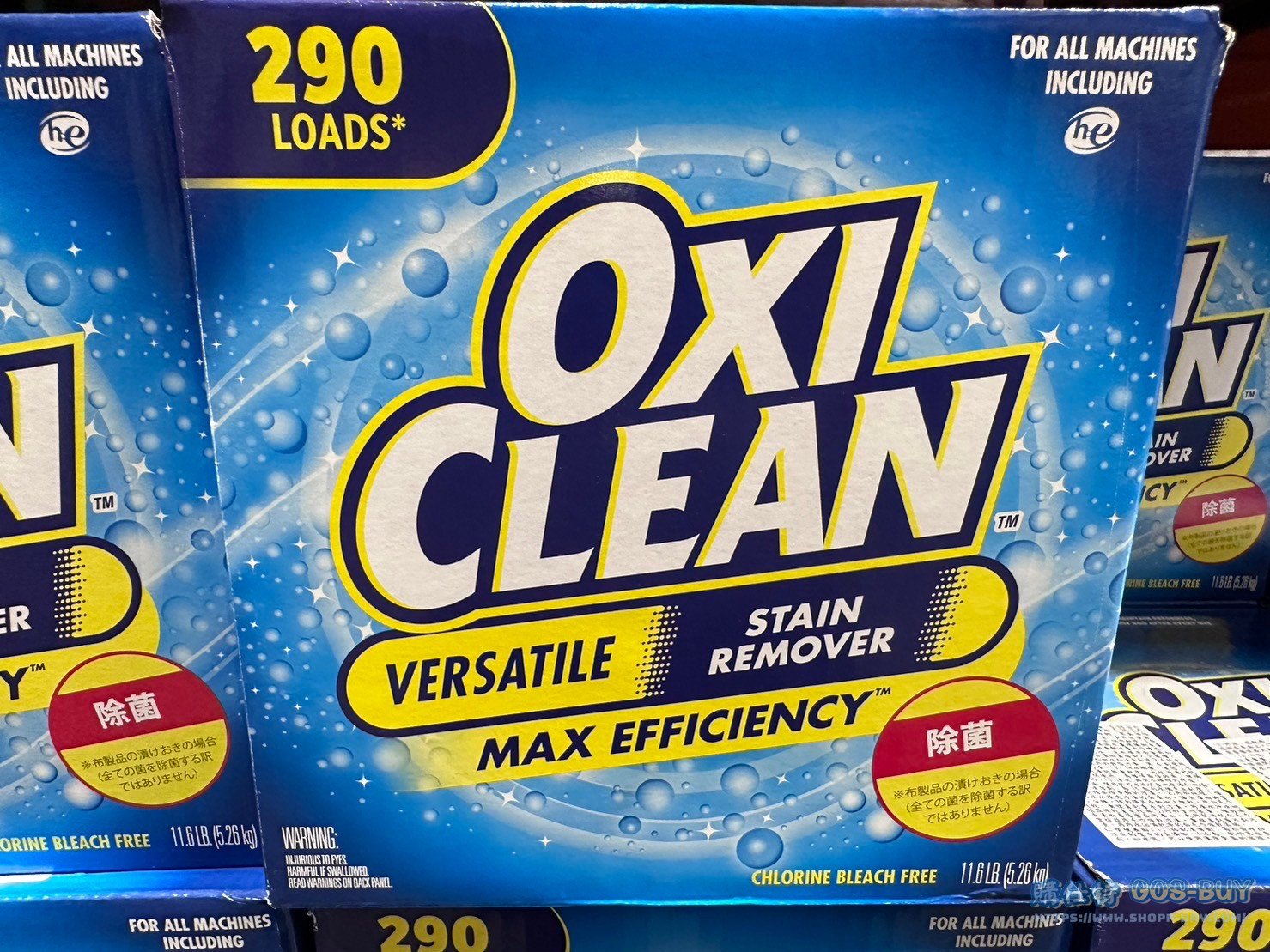 Costco好市多 OXICLEAN活氧萬用去漬粉#139943